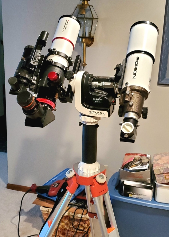 AZ-GTi Balancing Act in Alt-Az for Smooth Azimuth Rotation... - Mounts ...